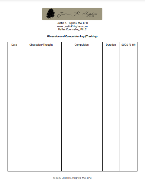 OCD & Anxiety - Justin K. Hughes, MA, LPC